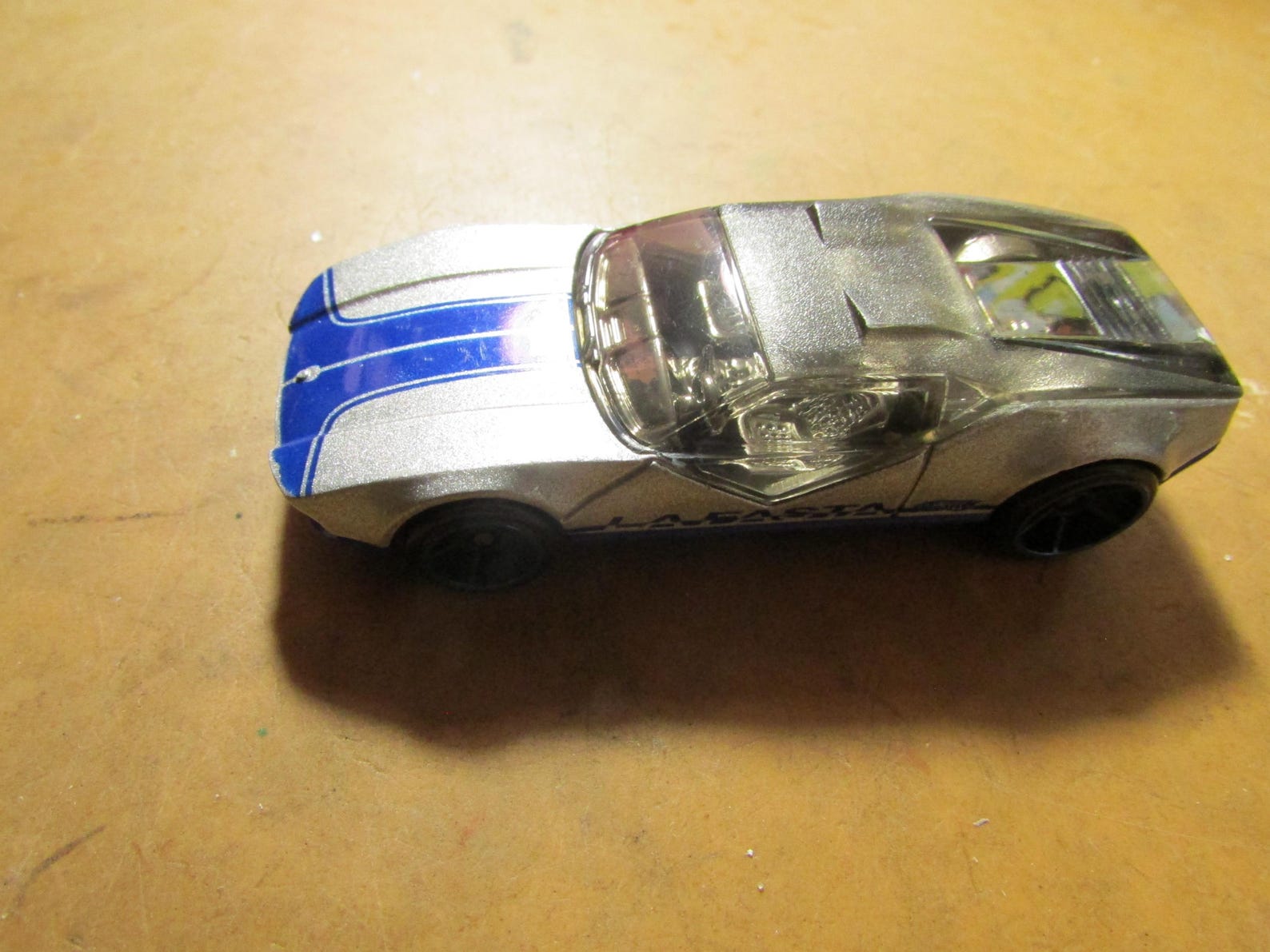 Hot Wheels La Fasta Silver Car 1/64 Die Cast Free USA Shipping - Etsy