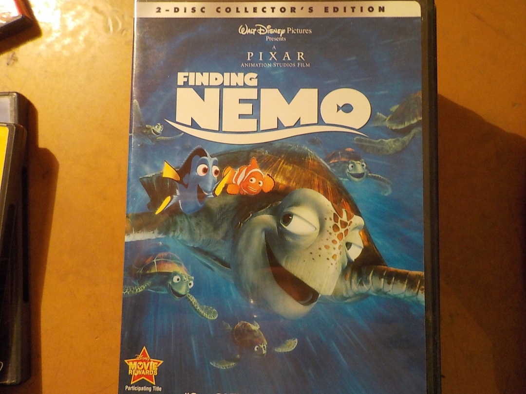 Walt Disney Finding Nemo DVD Movie Rated G Free USA Shipping - Etsy