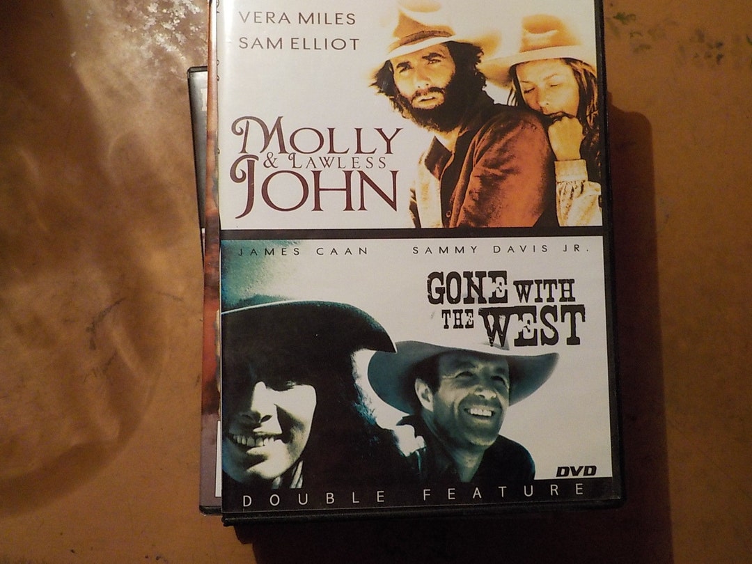 Molly & Lawless John / Gone With the West Western Classic DVD Movie Show Rated R Free USA ...