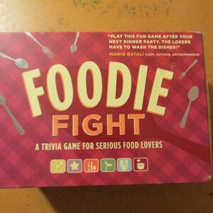 Foodie Fight Trivia Card Game Complete Game Free USA Shipping - Etsy