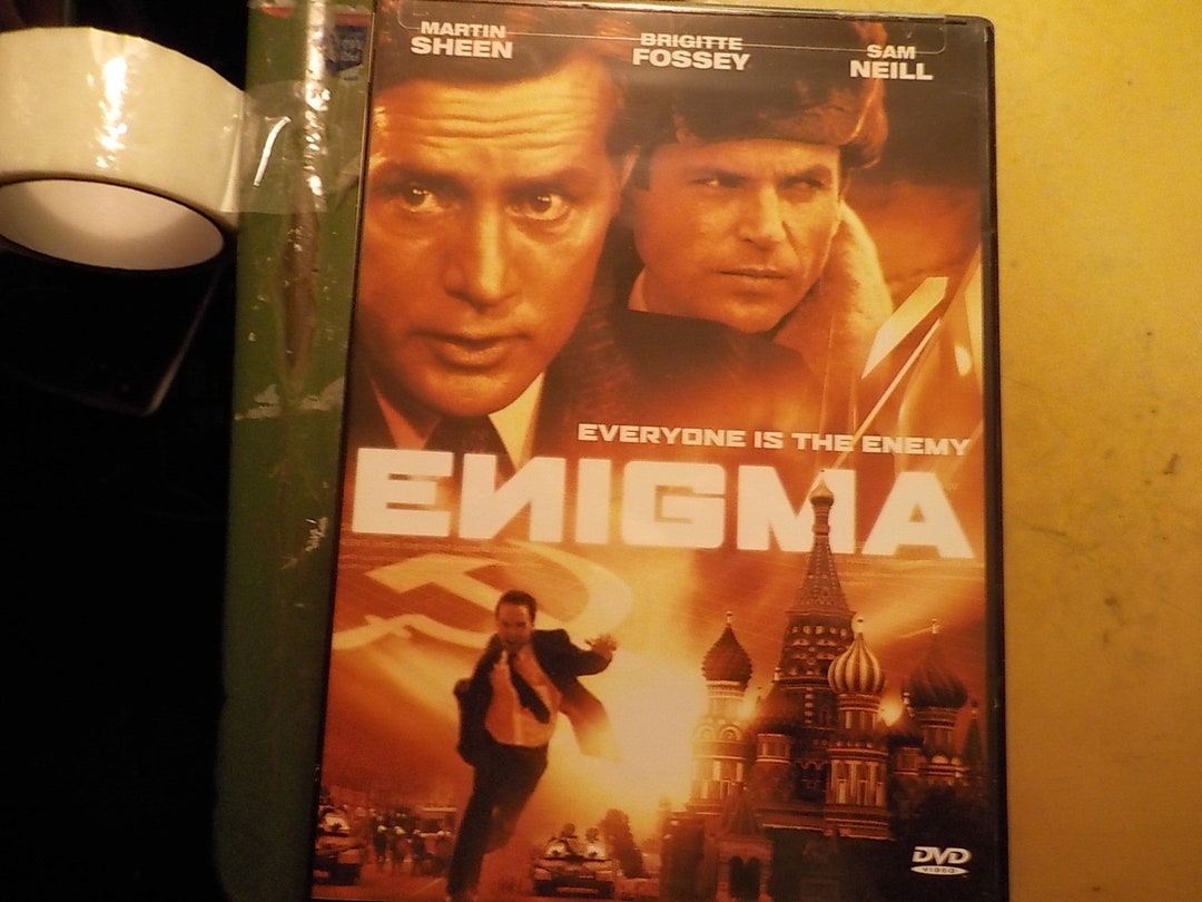 Enigma Martin Sheen Classic DVD Movie Rated PG Free USA Shipping - Etsy