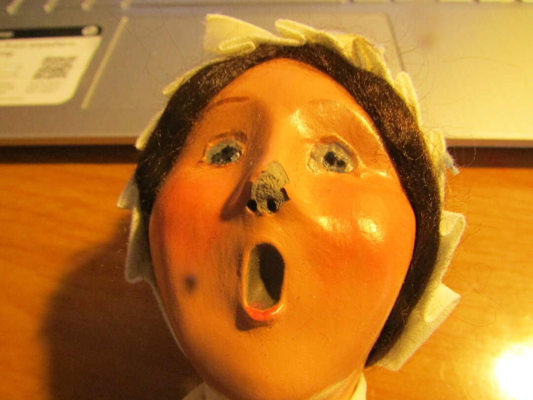 Byers Choice Betsy Ross Caroler Patriotic Figure Artist Signed W/ 13 ...