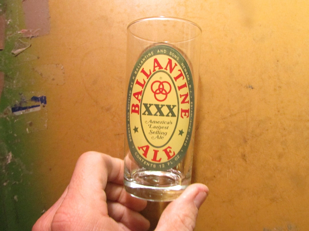 Ballantine Ale 5 1/4 Inches Beer Glass Mint Free USA Shipping - Etsy
