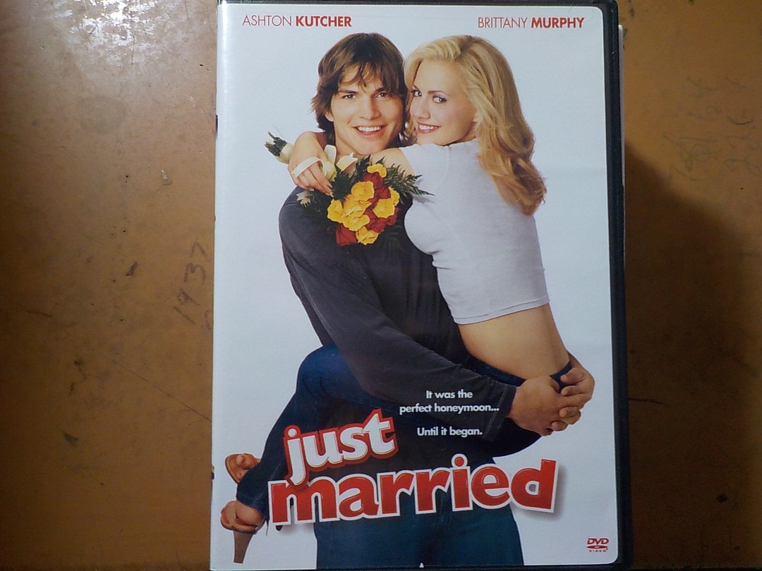 Just Married Ashton Kutcher Classic DVD Movie Show Rated PG-13 Free USA ...