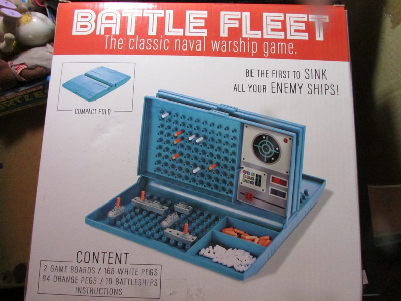 Battel Fleet the Classic Naval Warship Game Complete Free USA Shipping ...