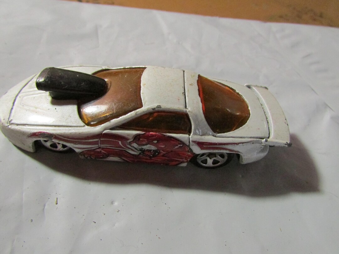 Hot Wheels Pro Stock Firebird White Car Truck 1/64 Die Cast Free USA ...