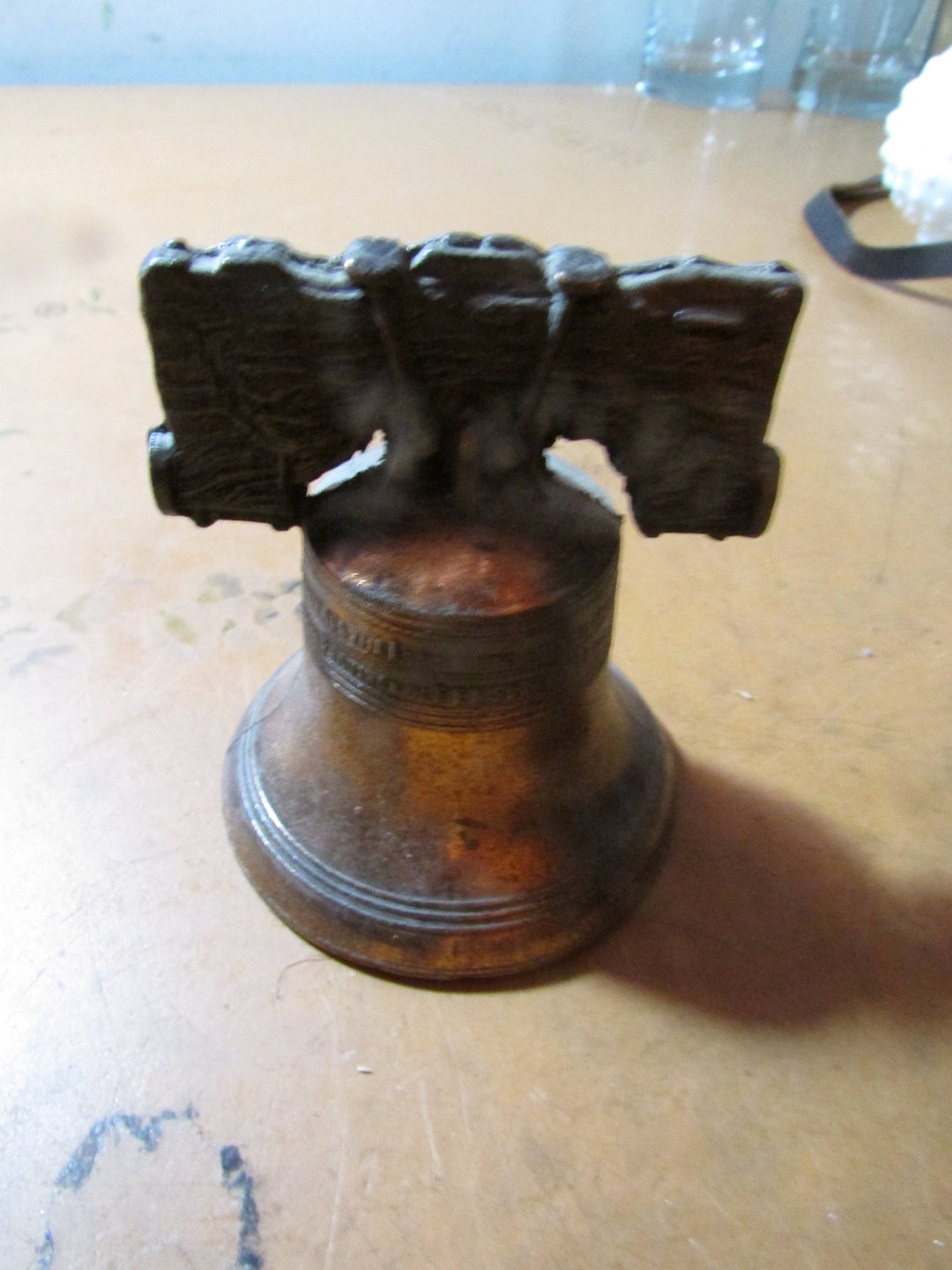 Miniature Liberty Bell Metal Free USA Shipping - Etsy