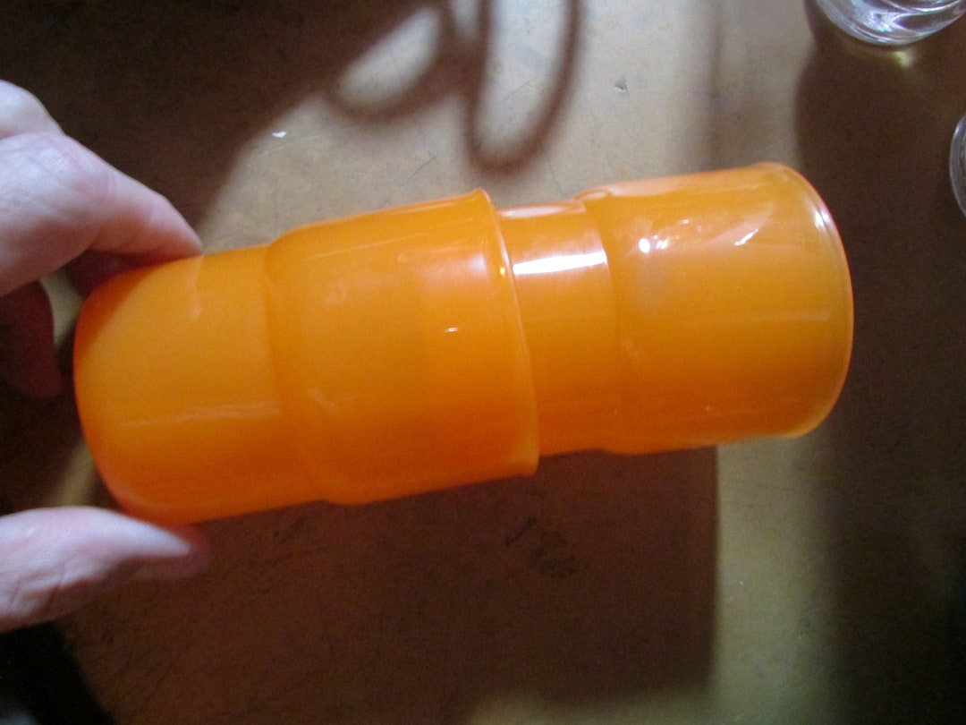 Tupperware 3090 Orange 8oz Stackable G Tumblers Lot of 2 Pre Owned Free ...