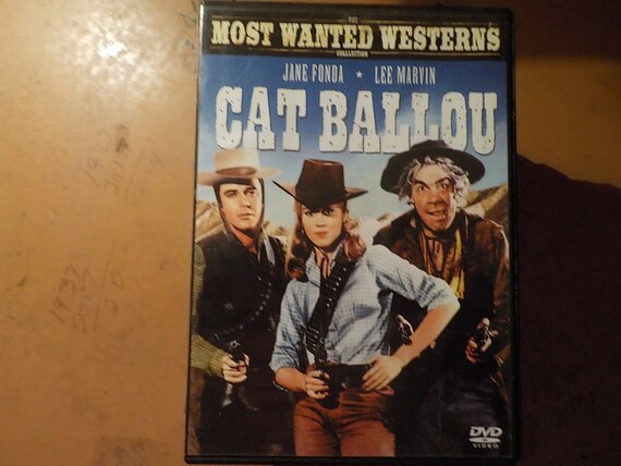 Cat Ballou Jane Fonda Western Classic DVD Movie Rated NR Free | Etsy
