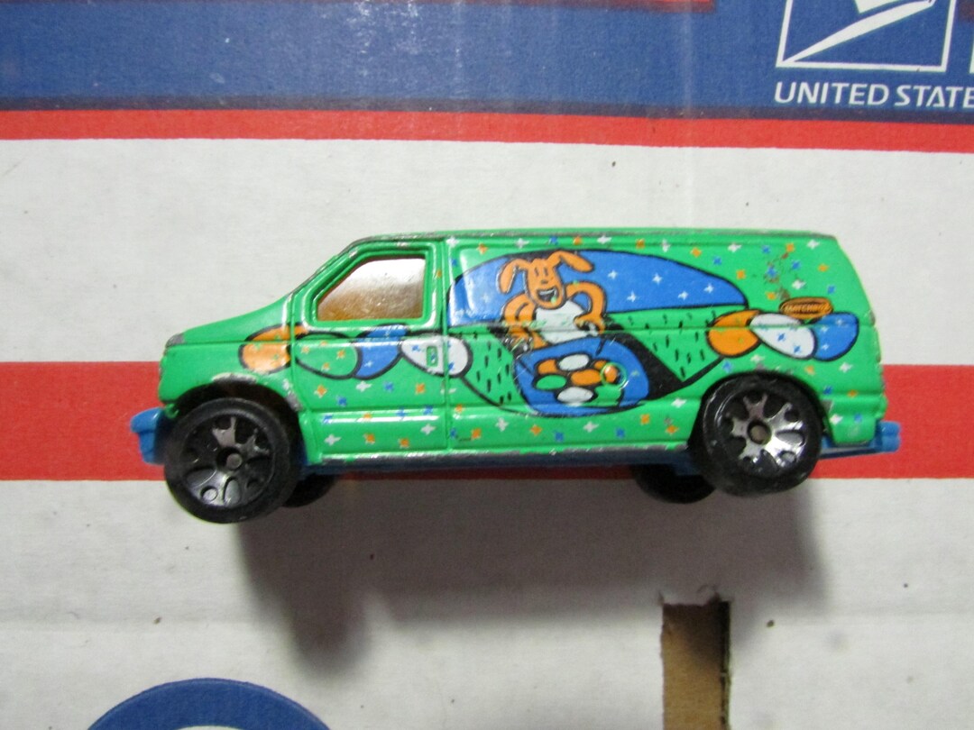 Matchbox Ford Panel Van Green Car 1/64 Die Cast Pre Owned Free USA ...