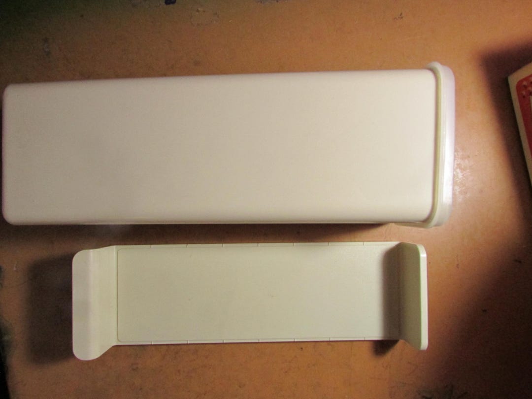 Vintage Tupperware Velveeta 3 Piece Cheese Cracker Keeper 1696 Almond ...