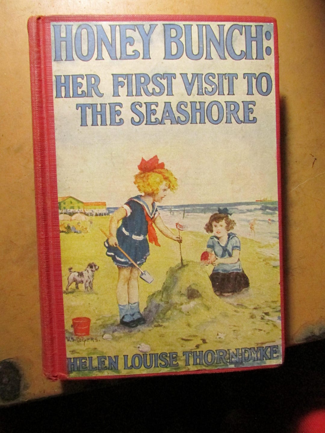 1924 Honey Bunch Her First Visit to the Seashore by Helen Louise Thorndyke Mystery Hardcover ...