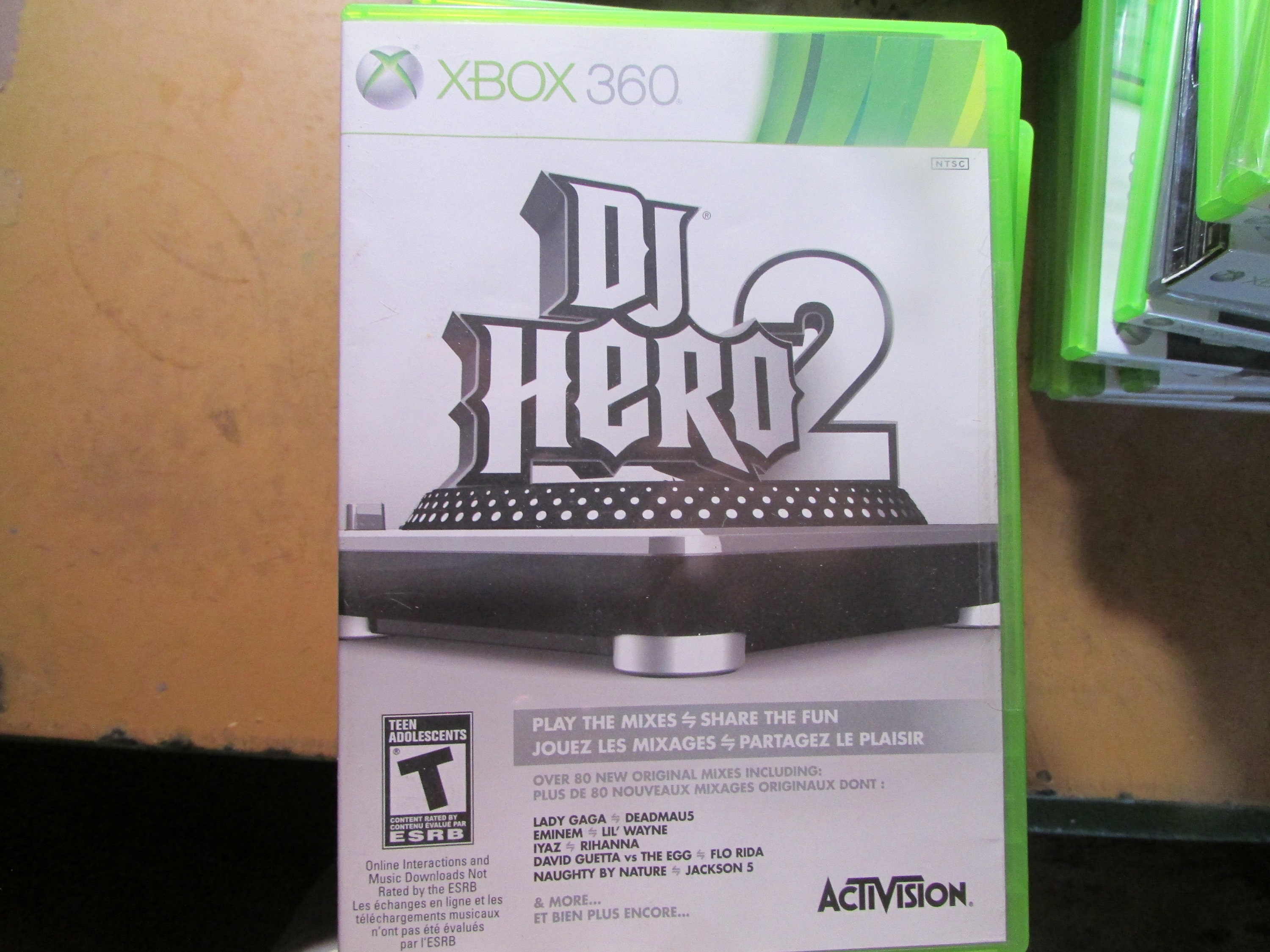 DJ Hero Turntable Bundle for Playstation 2 with Game, Dongle & NEW OPEN ...