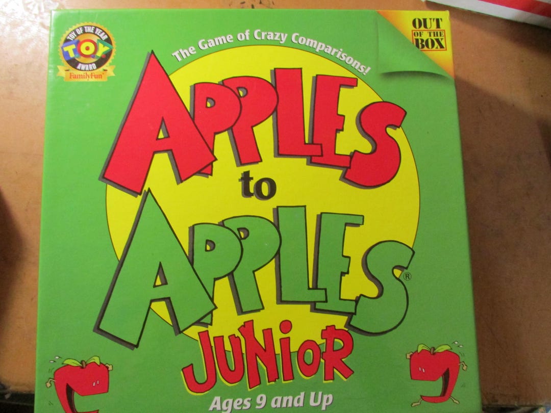 Apples to Apples Junior Board Game Complete USA Shipping - Etsy