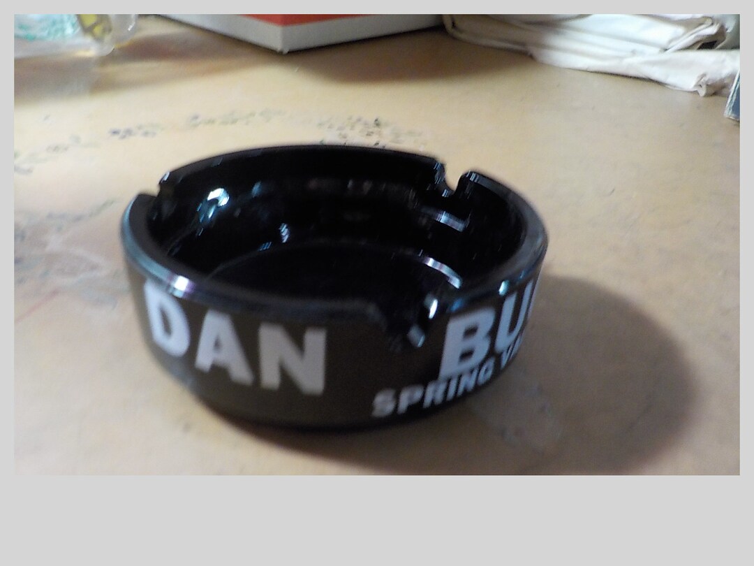 Vintage Dan Buckey Ford Dealership Spring Valley New York Glass Black ...