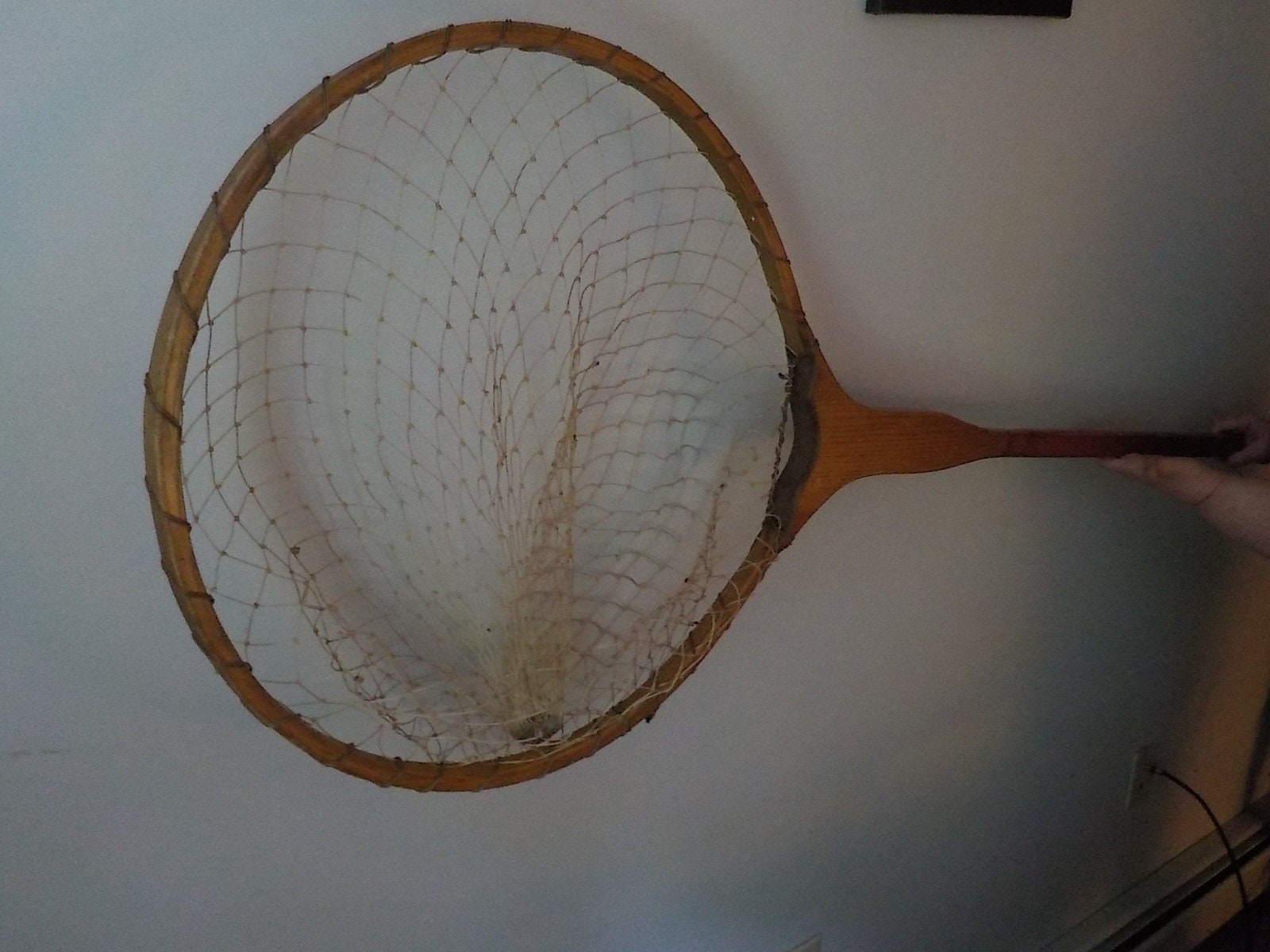 Vintage Native American Hand Made Fishing Net Large 60 Inches - Etsy UK