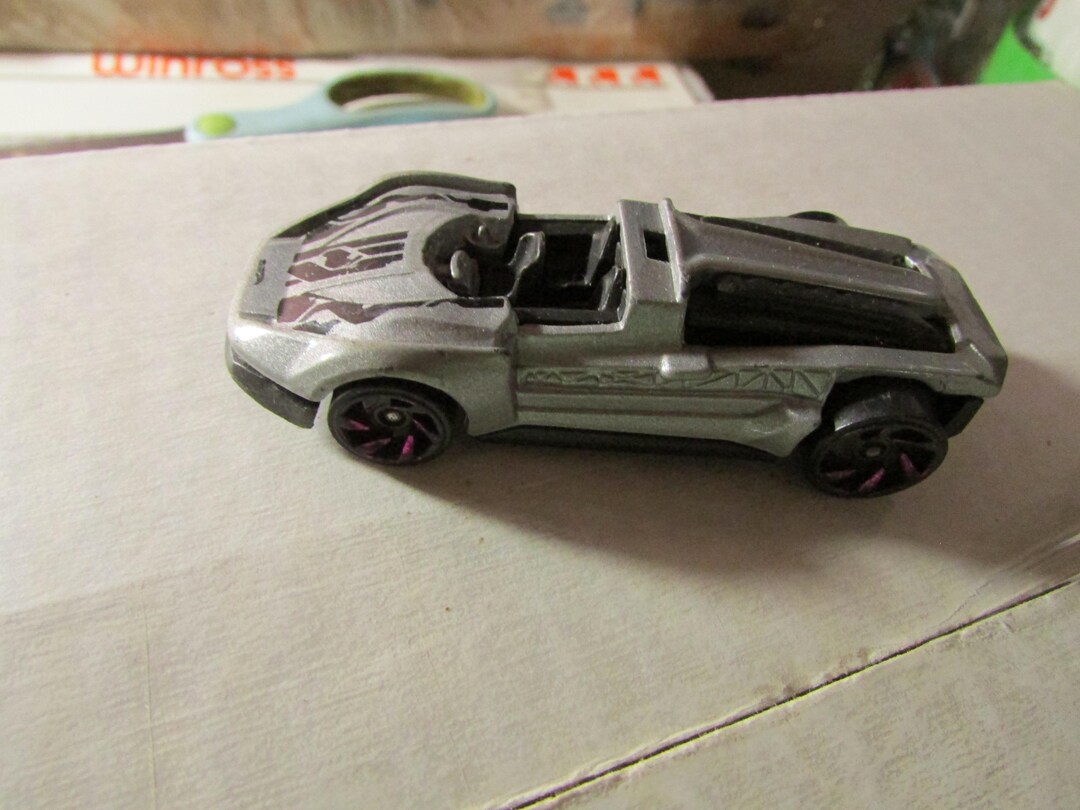 Hot Wheels El Viento Gray 1/64 Die Cast Free USA Shipping - Etsy