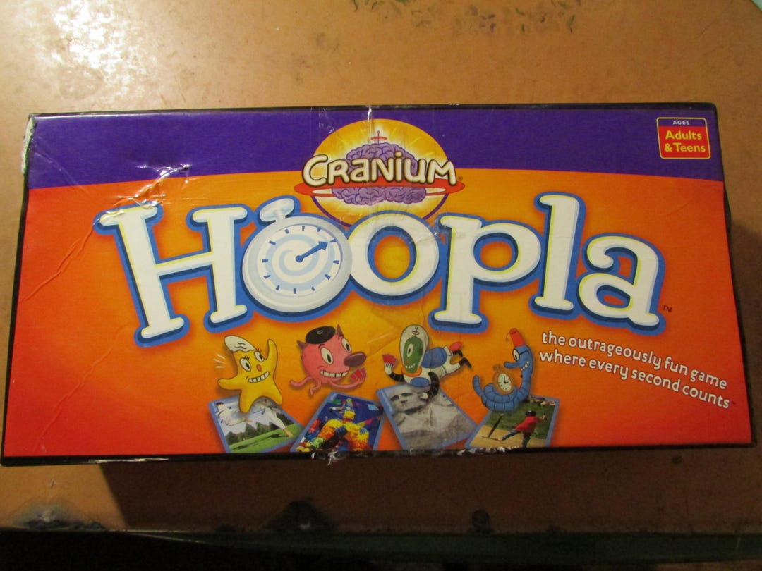 Cranium Hoopla Card Game Complete Game Free USA Shipping - Etsy