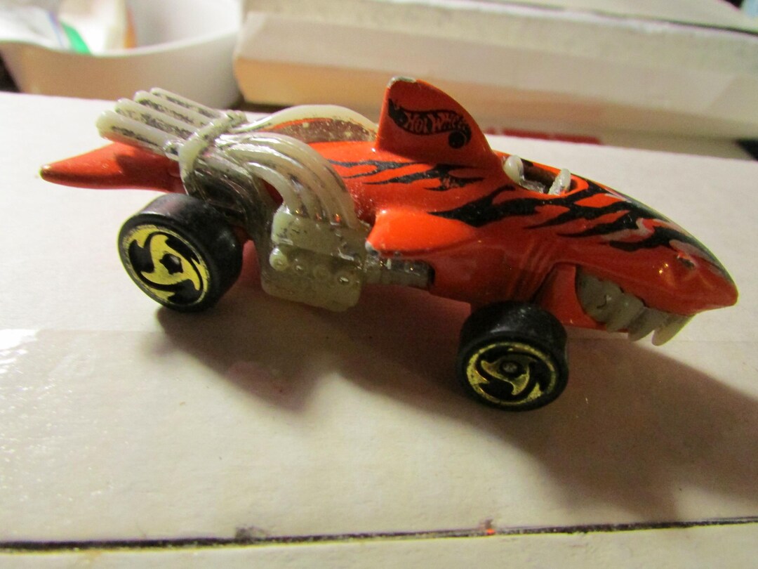 Hot Wheels Shark Cruiser Orange Car 1/64 Scale Die Cast Free USA ...