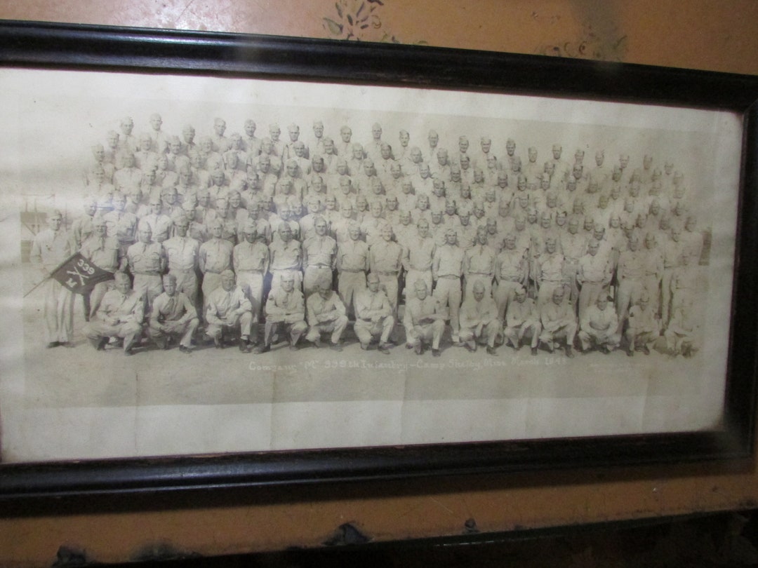 Company M 339th Infantry Camp Shelby Miss March 1943 Military Panoramic ...