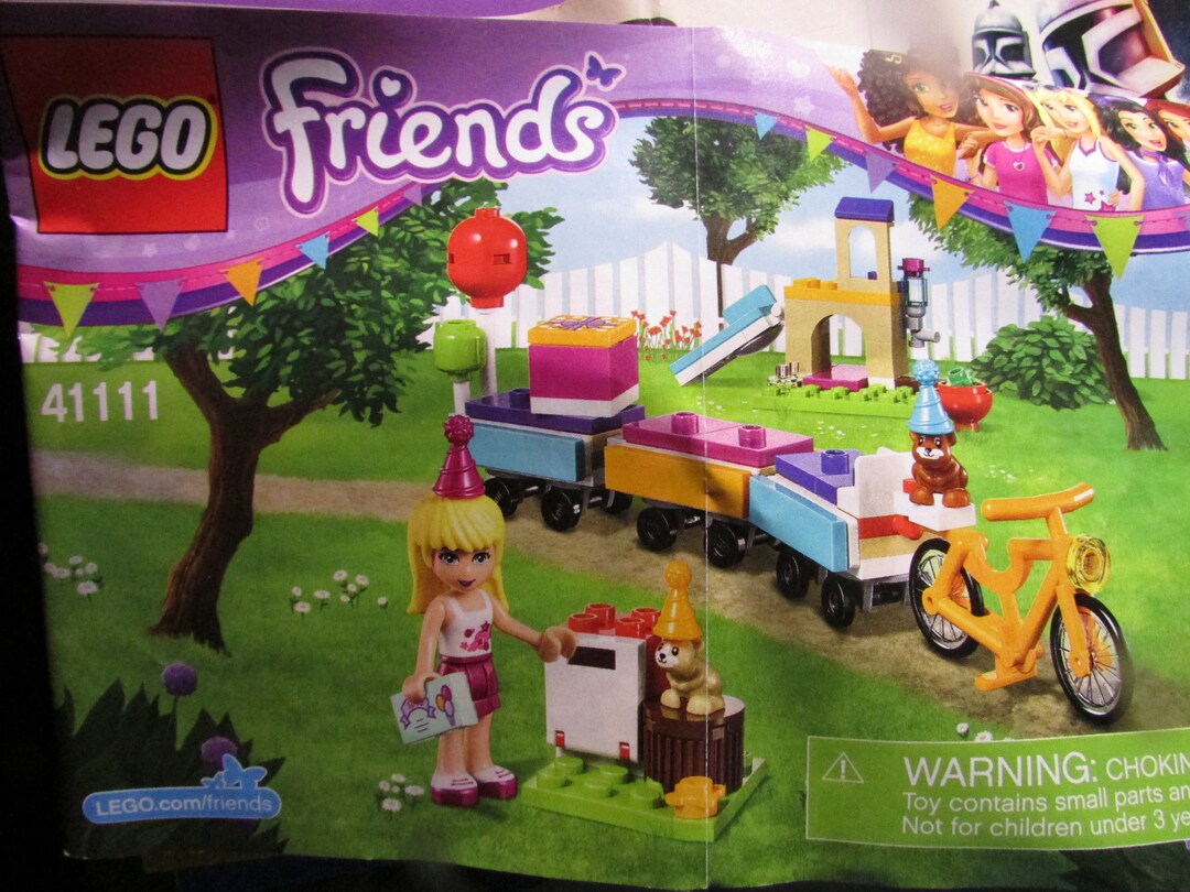 Lego Friends 41111 Park Instruction Manual Booklet Only Free USA ...