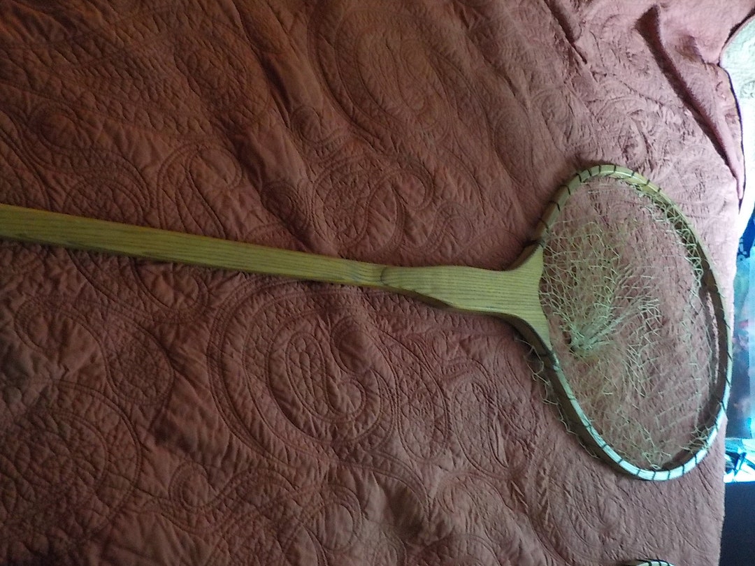 Vintage Native American Hand Made Fishing Net Large 60 Inches - Etsy UK