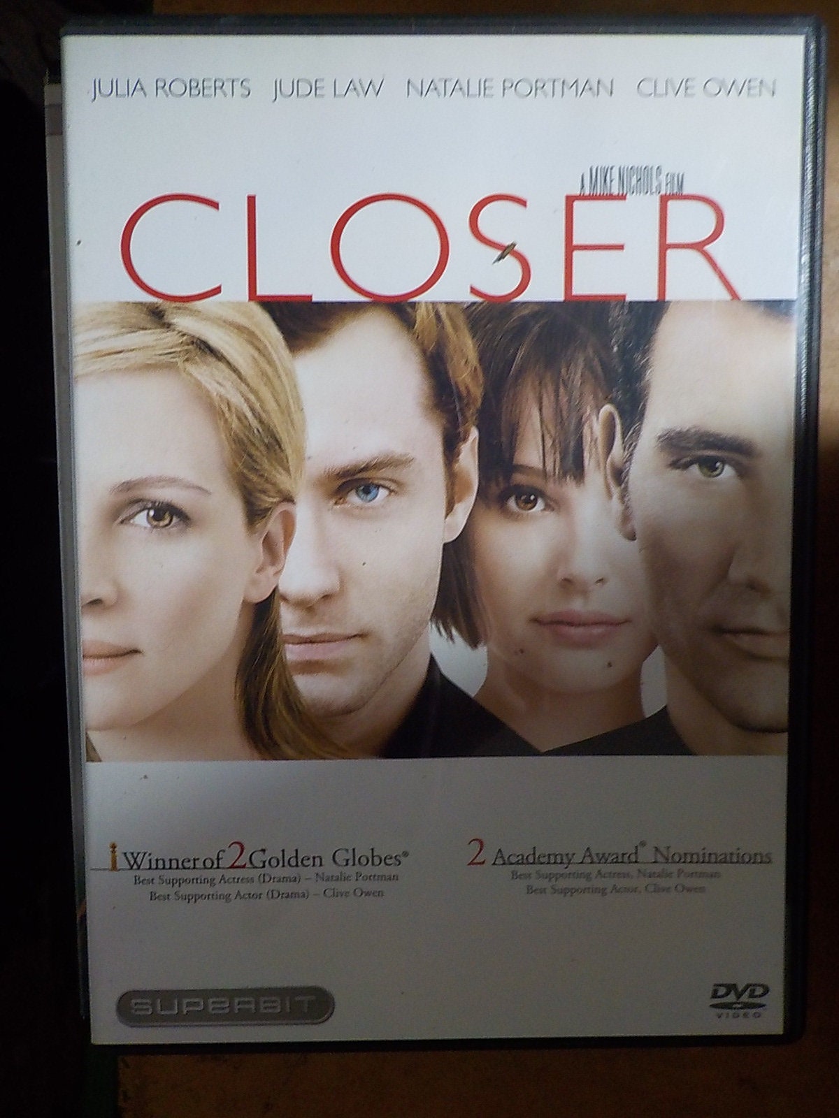 Closer Julia Roberts Classic DVD Movie Rated R Free USA Shipping - Etsy.de
