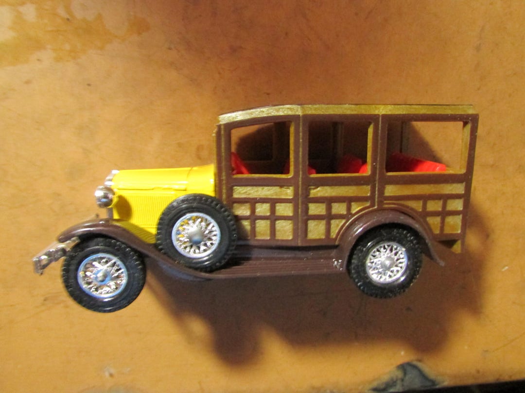 Matchbox Y21 Models of Yesteryear 1930 Model A Yellow Brown 1/64 Scale ...