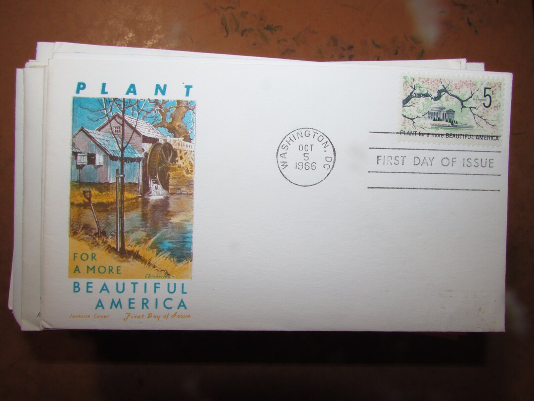 Official First Day of Issue Cover Stamp Souvenir Plant for - Etsy