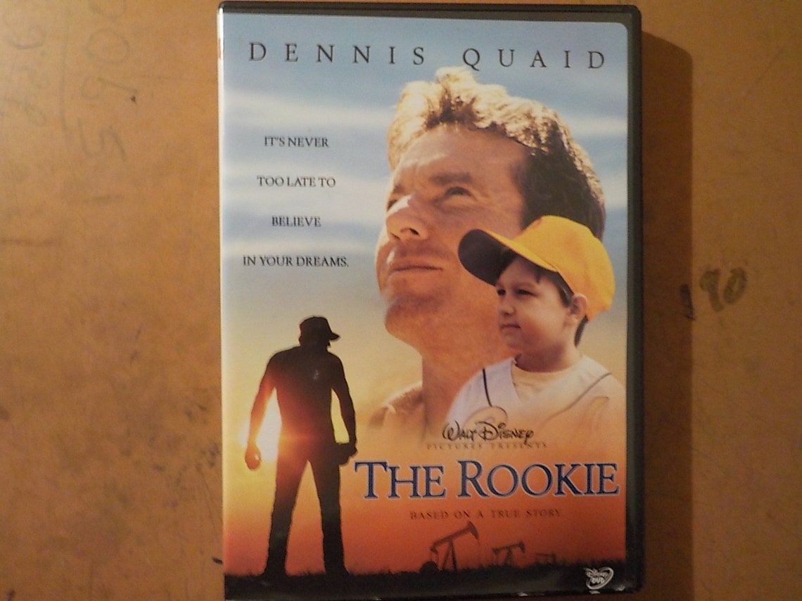 Walt Disney The Rookie Dennis Quaid Classic DVD Movie Show Rated G Free ...