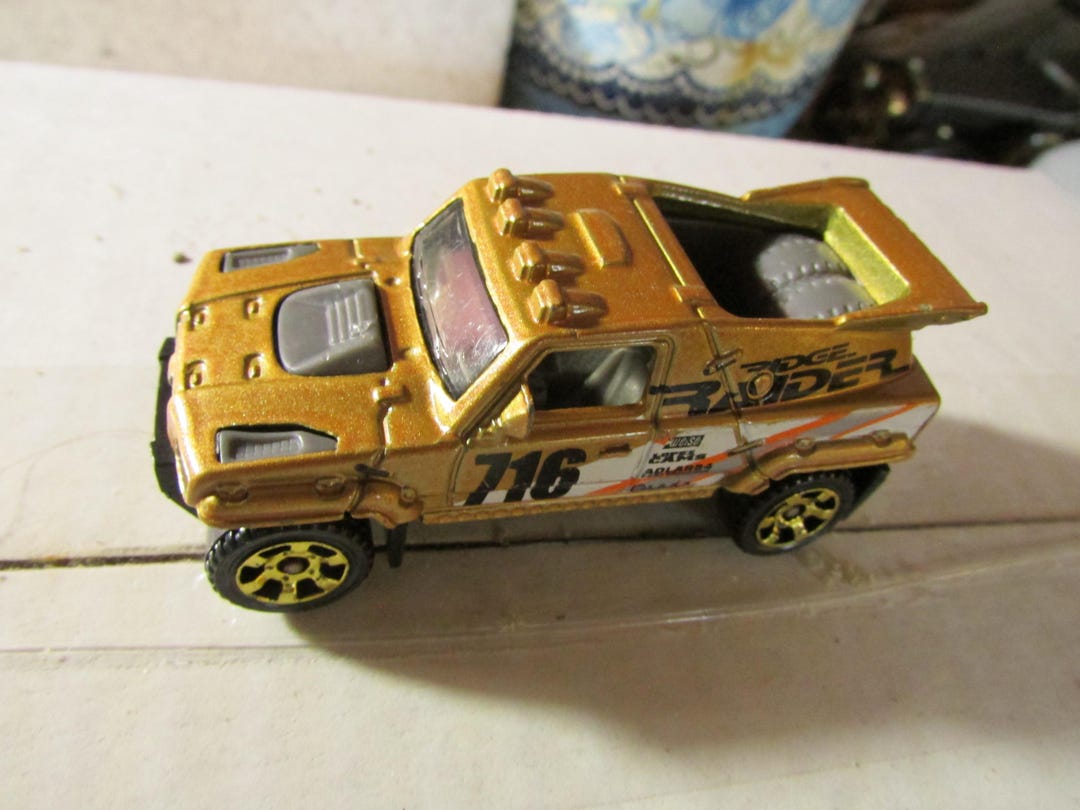 Matchbox Ridge Raider Gold Diecast Car 1/64 Die Cast Free USA Shipping ...