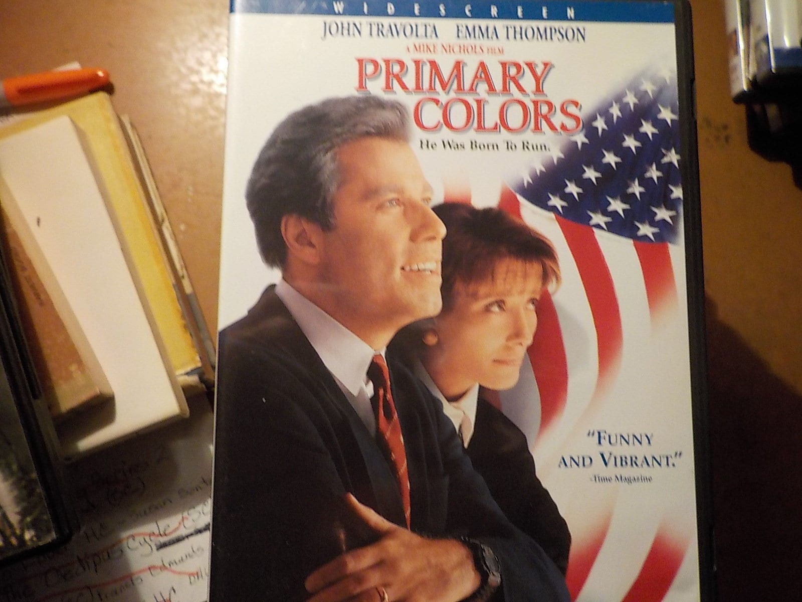 Primary Colors John Travolta DVD Movie Rated R Free USA - Etsy