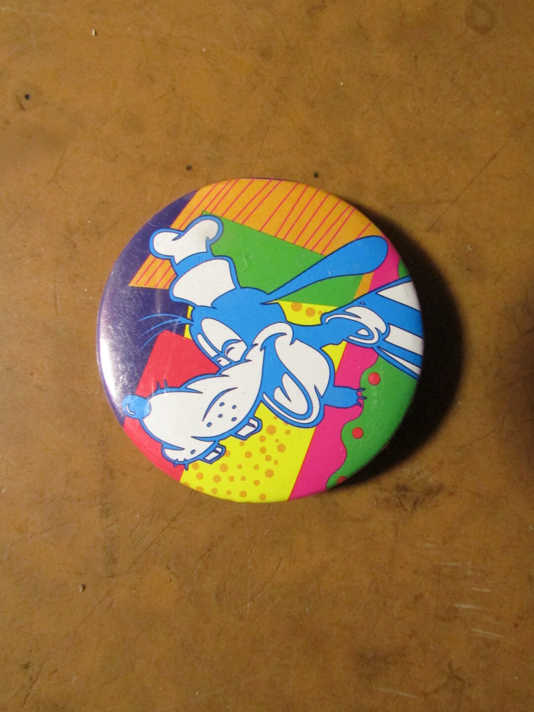 Vintage Walt Disney Goofy Laughing Pin Lapel Pin Metal Free USA ...