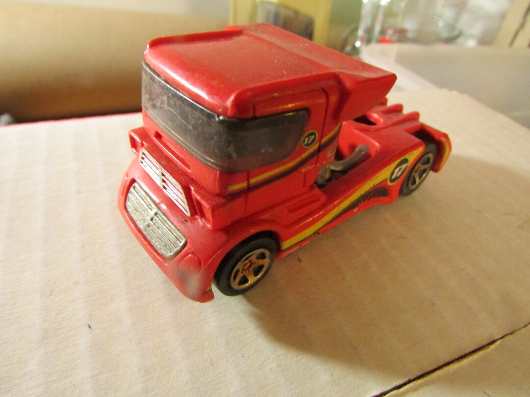 Hot Wheels Semi Fast Red 1/64 Die Cast Free USA Shipping - Etsy