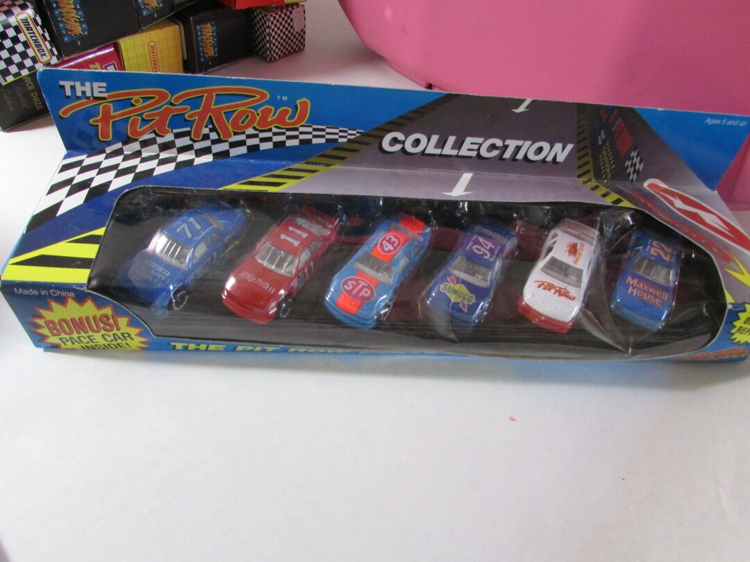 1992 the Pit Row Collection 5 NASCAR High Speed Stock Cars - Etsy