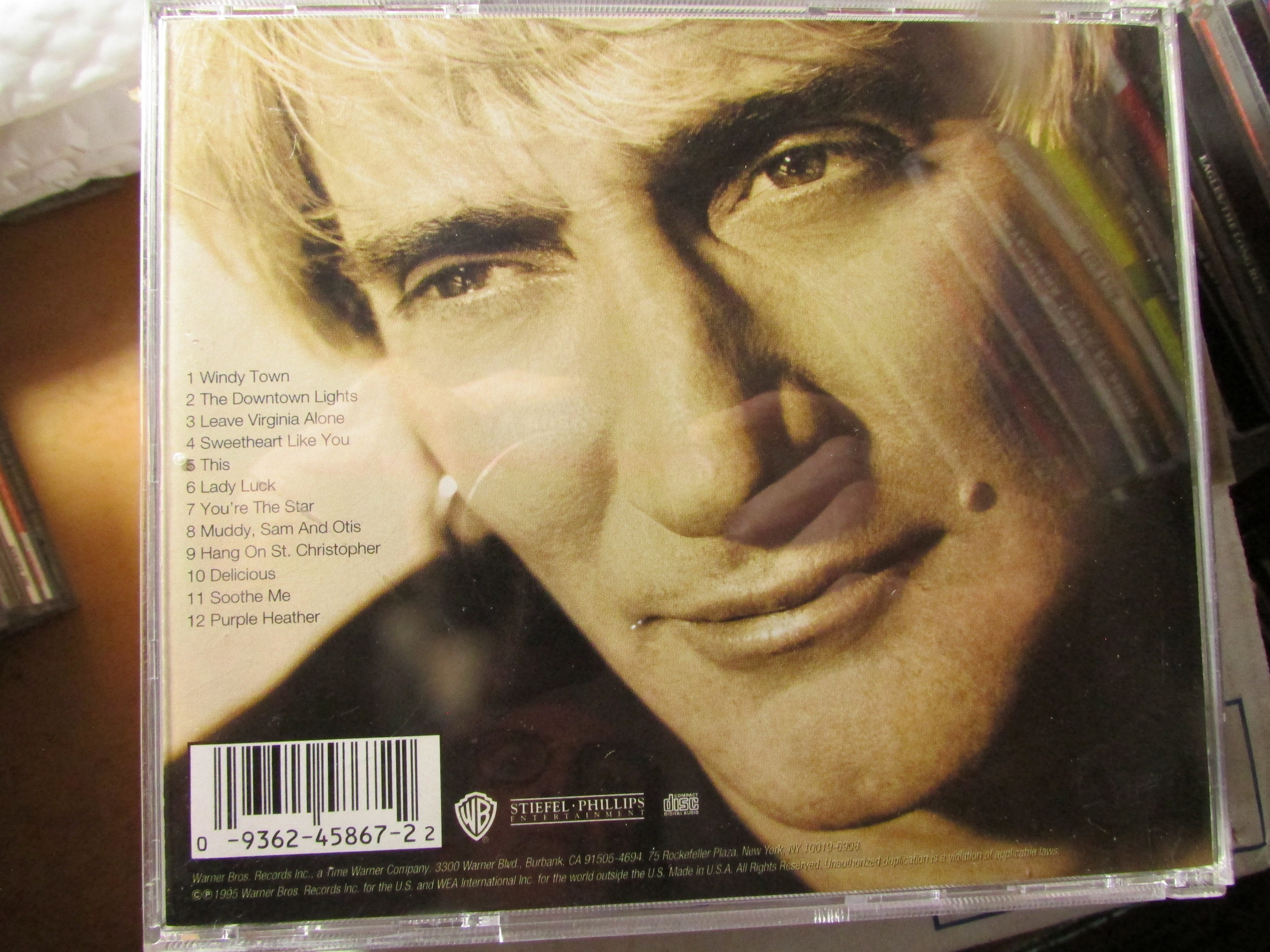 Rod Stewart A Spanner in the Works Music CD Rock Country Pop Classic ...
