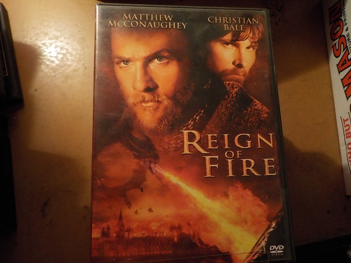 Reign of Fire Matthew Mcconaughey Classic DVD Movie Rated PG-13 Free ...