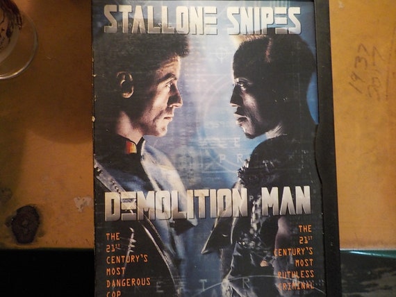 Demolition Man Classic DVD Movie Rated R Free USA Shipping | Etsy