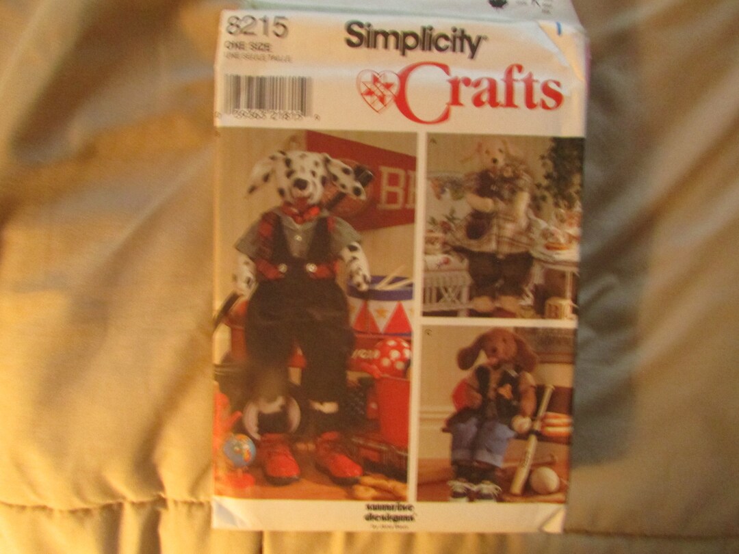 Simplicity Sewing Pattern 8215 Crafts One Size Uncut Free USA Shipping - Etsy