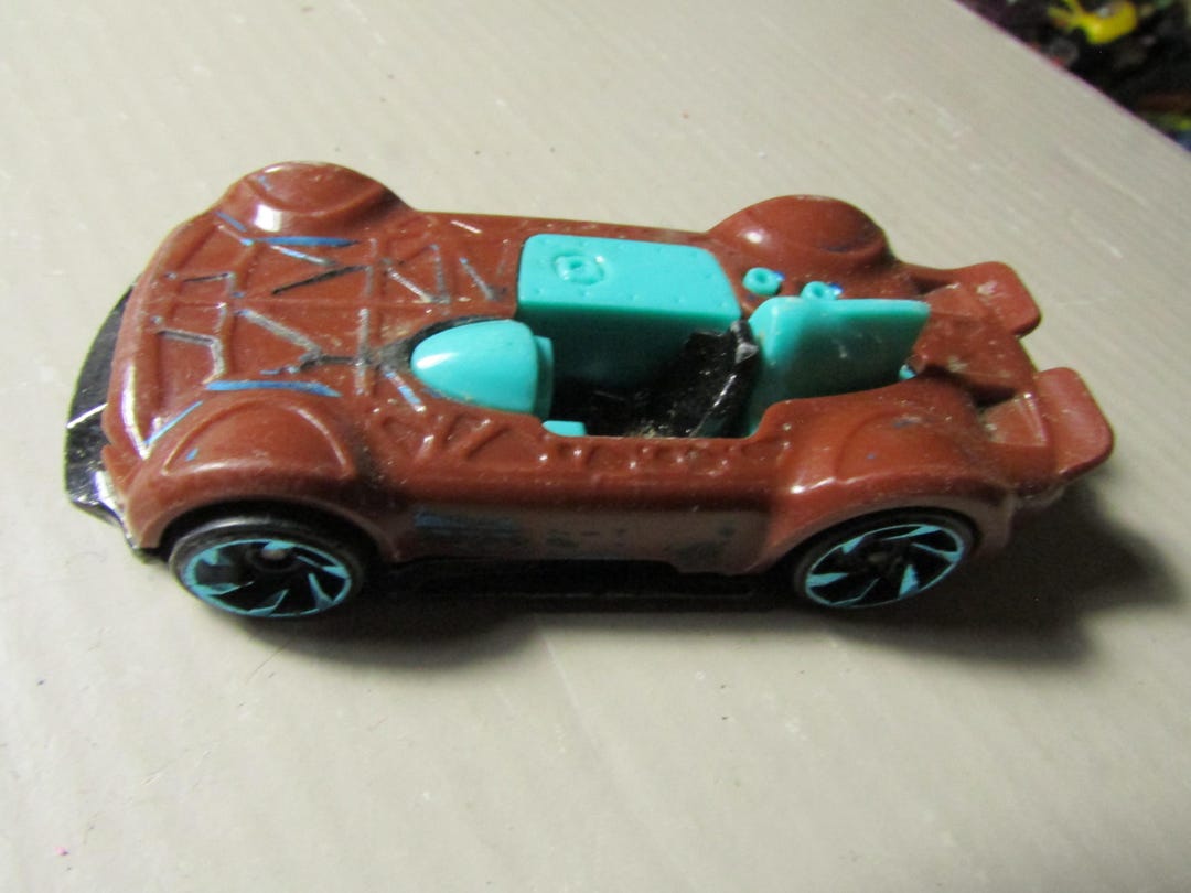 Hot Wheels Monteracer Brown Car Truck PRE-OWNED 1/64 Die Cast Free USA ...