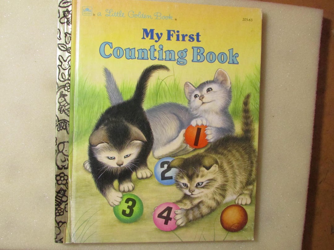 A Little Golden Book My First Counting Book Board Book Free USA ...