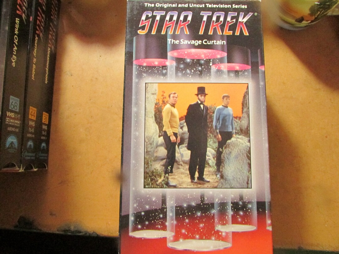 Star Trek Original Uncut Tv Series the Savage Curtain 77 VHS Movie ...