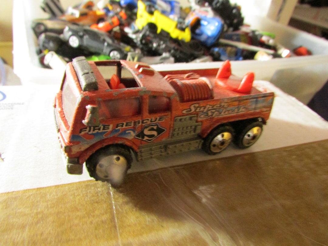 Matchbox Ladder Truck Red Car 1/64 Die Cast Free USA Shipping - Etsy