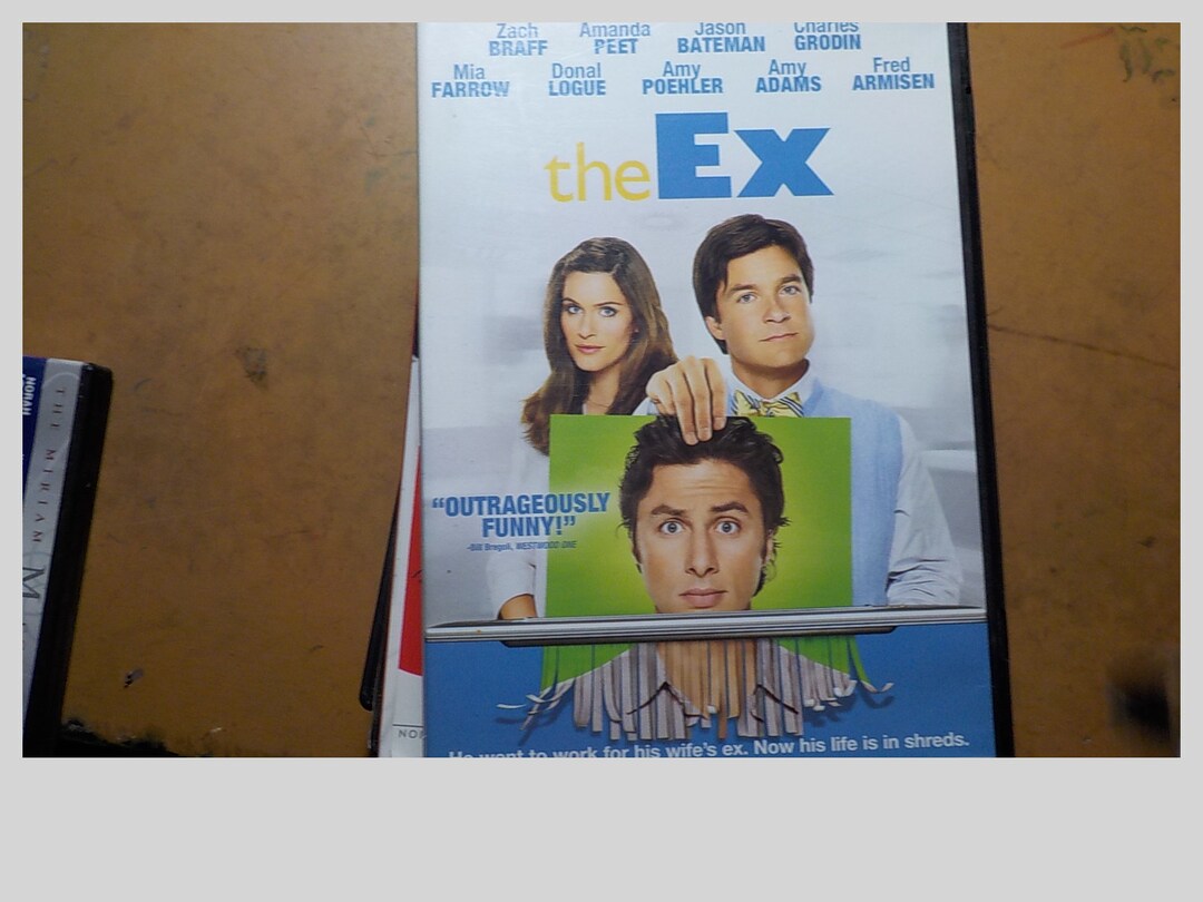 The Ex Zach Braff Classic DVD Movie Rated PG13 Free USA Shipping - Etsy