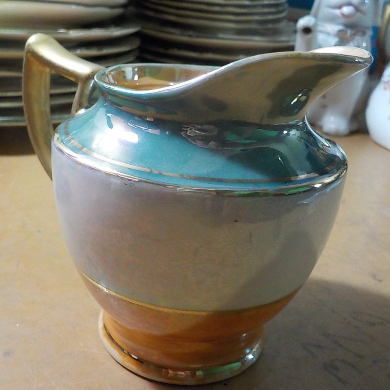 Lusterware Creamer - Etsy