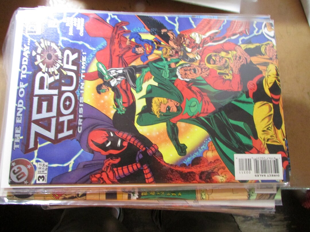 DC Comics Zero Hour Crisis in Time 3 Comic Book Free USA - Etsy