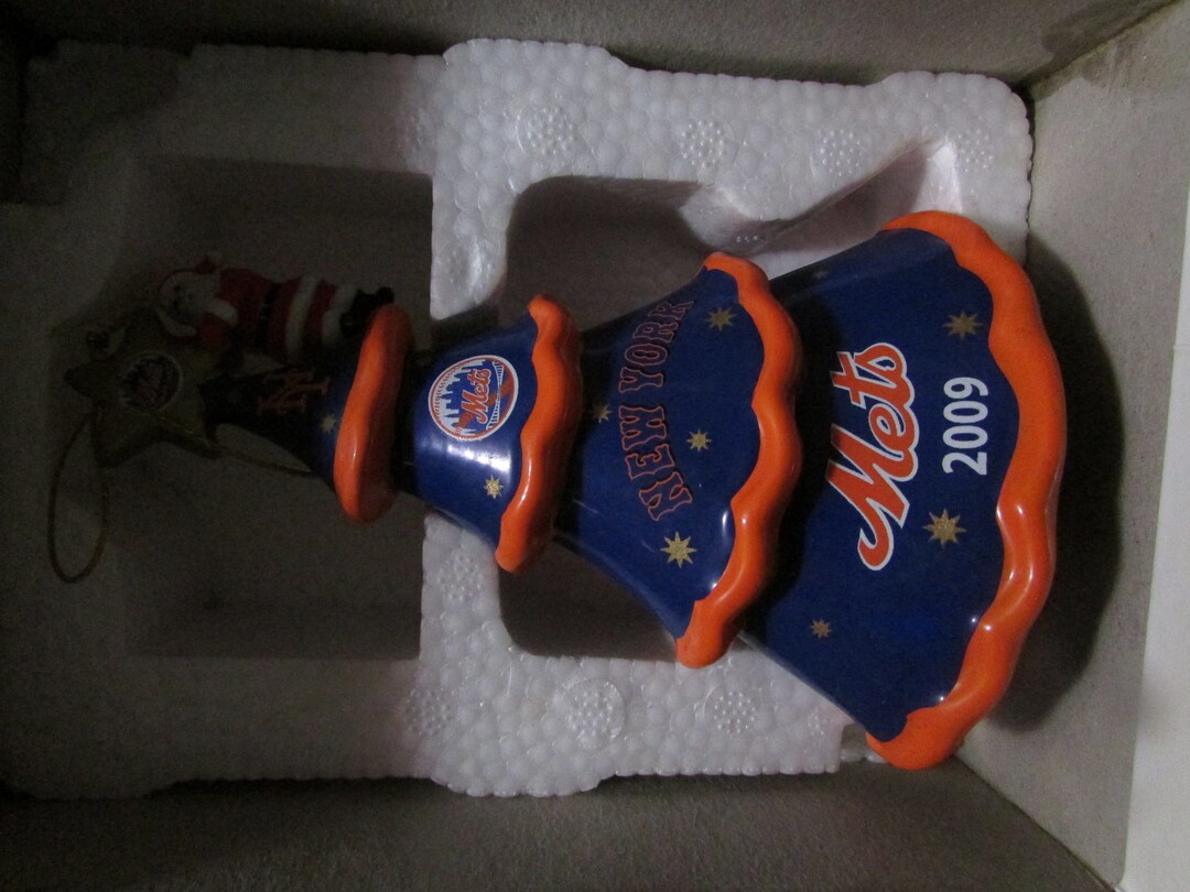 The Danbury Mint Christmas Tree New York Mets Christmas Ornament 09 ...