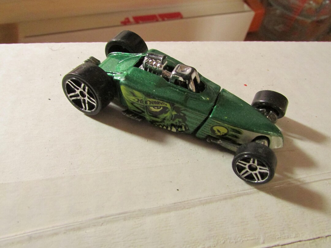 Hot Wheels Tire Fryer Green 1/64 Die Cast Free USA Shipping - Etsy