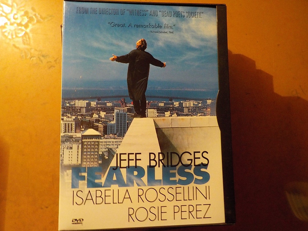 Fearless Jeff Bridges DVD Movie Rated R Free USA Shipping - Etsy