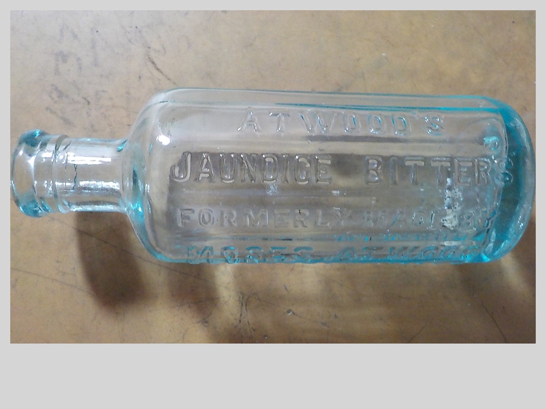 Vintage Atwood's Jaundice Bitters Formerly Made by Moses Atwood ...